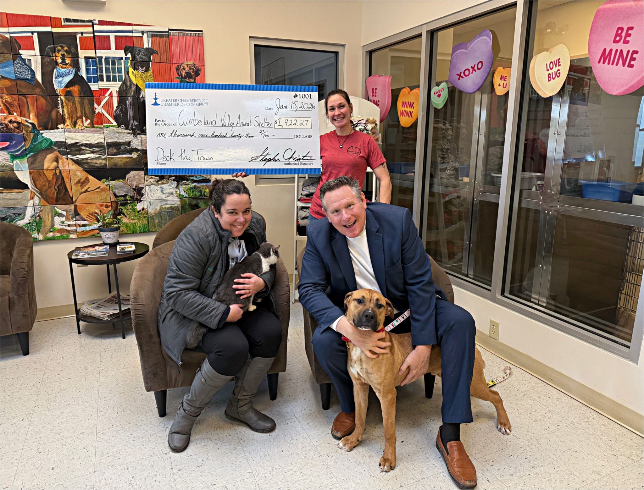 Deck the Town Contest Raises $1,922 for Animal Shelter - Cumberland ...